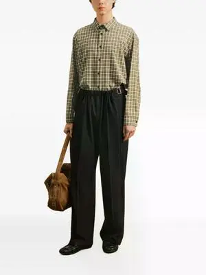 CROQUIS Check-pattern Relaxed-fit Shirt