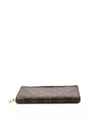 LOUIS VUITTON Porte-monnaie Zippy Wallet Monogram Canvas Small Wallets - Brown