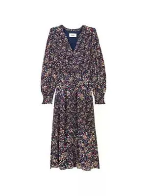 Ba&sh Kacy Floral-print Midi Dress