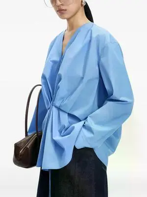 JNBY Drawstring-waist Draped Shirt
