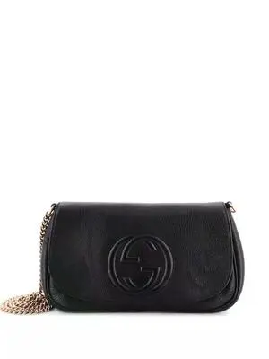 Gucci Soho Chain Leather Medium Crossbody Bag