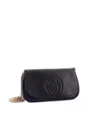 Gucci Soho Chain Leather Medium Crossbody Bag
