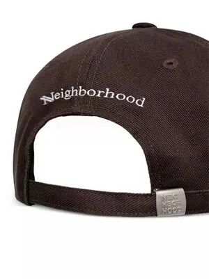 NEIGHBORHOOD Logo-embroidered Baseball Cap - Brown