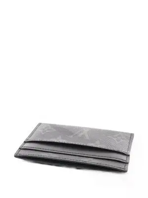 LOUIS VUITTON 2016 Monogram Eclipse Card Case
