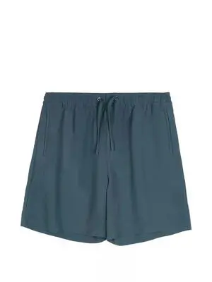 NEW AMSTERDAM SURF ASSOCIATION Drawstring Logo-patch Shorts