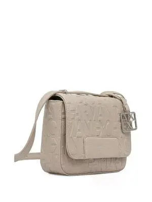 Armani Exchange Embossed Logo Crossbody Bag