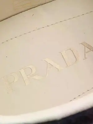 Prada Suede Triangle Logo Low-top Sneakers - Blue