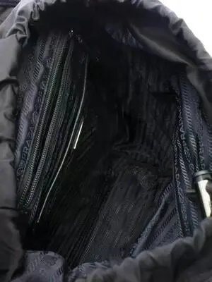 Prada 2010s Robot Motif Backpack