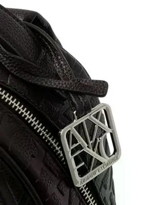 Armani Exchange Logo-embossed Backpack