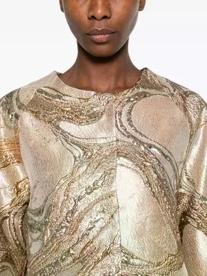 SUSANNE BOMMER Metallic Jacquard Jacket