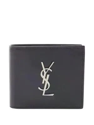 Saint Laurent 2020s Cassandre Bi-fold Wallet - Black