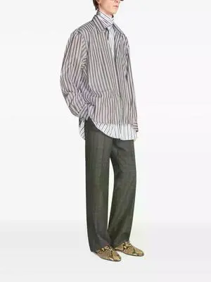 Dries Van Noten Double-layer Cotton Shirt