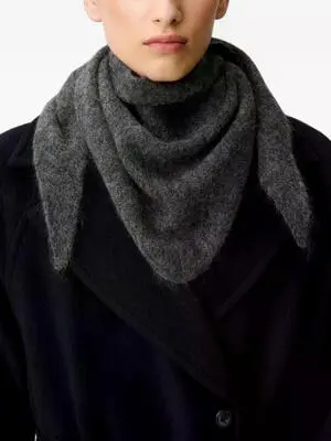Claudie Pierlot Brushed Triangular Scarf