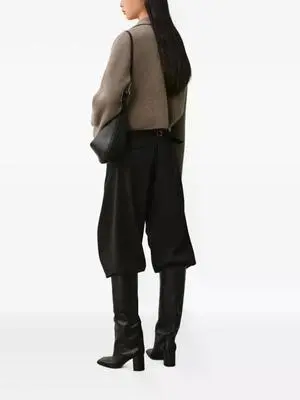 LESS Wide-leg Cropped Trousers