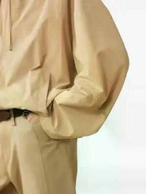 LESS Drawstring High-neck Jacket