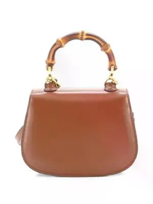 Gucci Bamboo 1947 Top Handle Bag Leather Mini Shoulder Bag