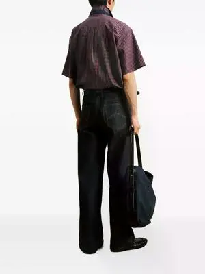 CROQUIS Gingham Contrast-pocket Shirt