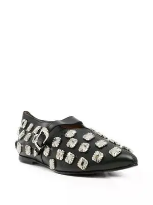 Toga Stud-embellished Buckle-fastening Pumps