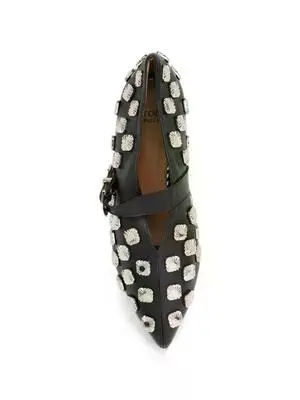 Toga Stud-embellished Buckle-fastening Pumps