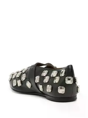 Toga Stud-embellished Buckle-fastening Pumps