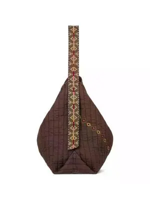 Ba&sh Large Lenny Embroidered Quilted Tote Bag