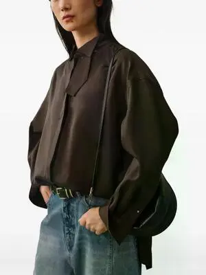 LESS Collar-panel Long-sleeved Shirt
