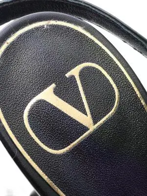 Valentino Garavani 2010s V-logo Platform Sandals