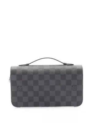LOUIS VUITTON 2017 Xl Zippy Damier Graphite Travel Case