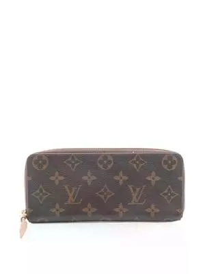 LOUIS VUITTON 2017 Clemence Monogram Long Wallet