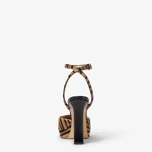 Fendi After 9 Slingback Platform Heels