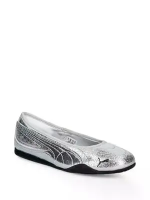 PUMA Metallic Ballet Flats