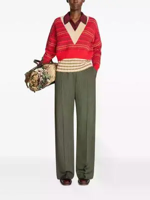 Dries Van Noten Floral East-west Bag
