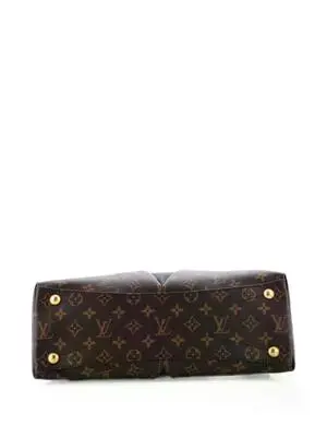 LOUIS VUITTON V Tote Monogram Canvas And Leather Mm Shoulder Bag
