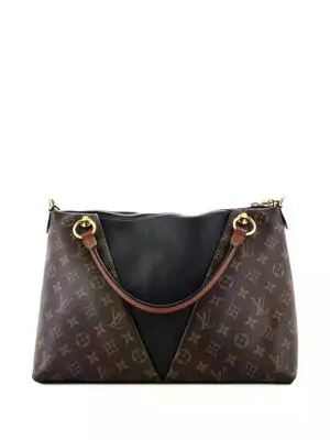 LOUIS VUITTON Monogram Canvas And Leather Mm Shoulder Bag - Black
