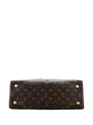 LOUIS VUITTON Monogram Canvas And Leather Mm Shoulder Bag - Black