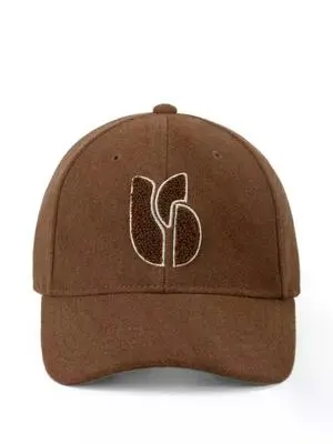 Ba&sh Hugo Logo-embroidered Cap
