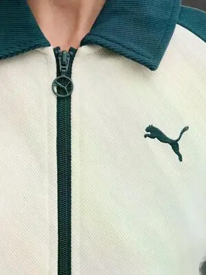 PUMA T7 Logo-embroidered Track Jacket