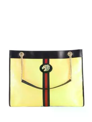 Gucci Rajah Chain Gg Coated Canvas Large Tote Bag