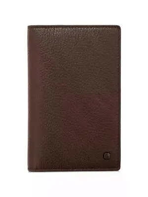 LOTTUSSE Borne Pebbled Leather Wallet - Brown