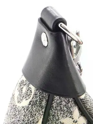 LOUIS VUITTON Loop Handbag Monogram Jacquard Denim Hobo Bag