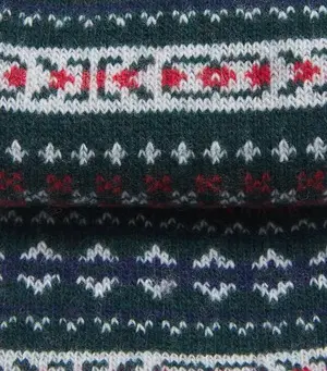 Barbour Wool-blend Fair Isle Boyd Socks