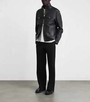 Mackage Grained Otto Leather Jacket