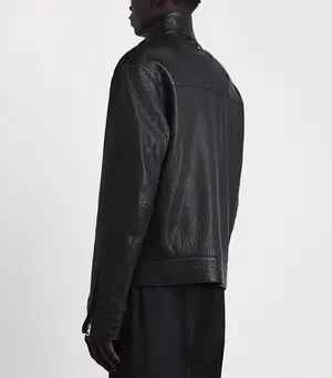 Mackage Grained Otto Leather Jacket