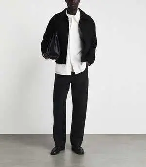 Studio Nicholson Moleskin Straight Riso Trousers