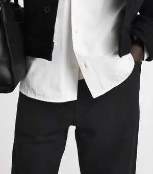 Studio Nicholson Moleskin Straight Riso Trousers