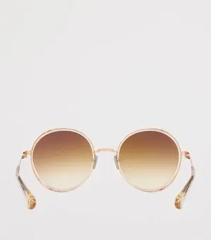 Dita Lageos Round Sunglasses