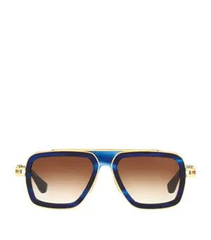 Dita Lxn Evo Rectangle Sunglasses - Blue