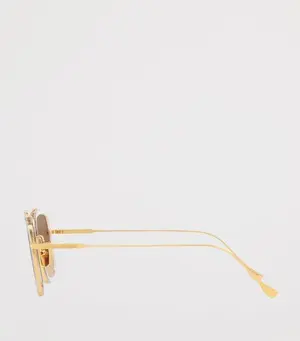 Dita Titanium Flight Aviator Sunglasses