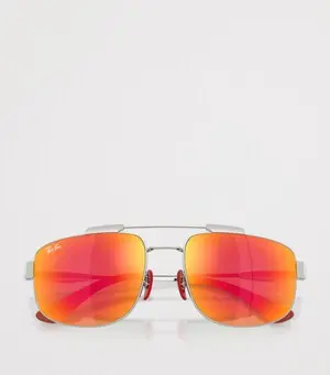 Ray-ban Scuderia Ferrari Collection Square Sunglasses
