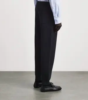 Dries Van Noten Wool Straight Sweatpants